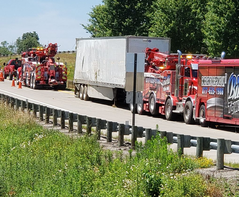 Tractor-trailer rollover | News, Sports, Jobs - The Intelligencer